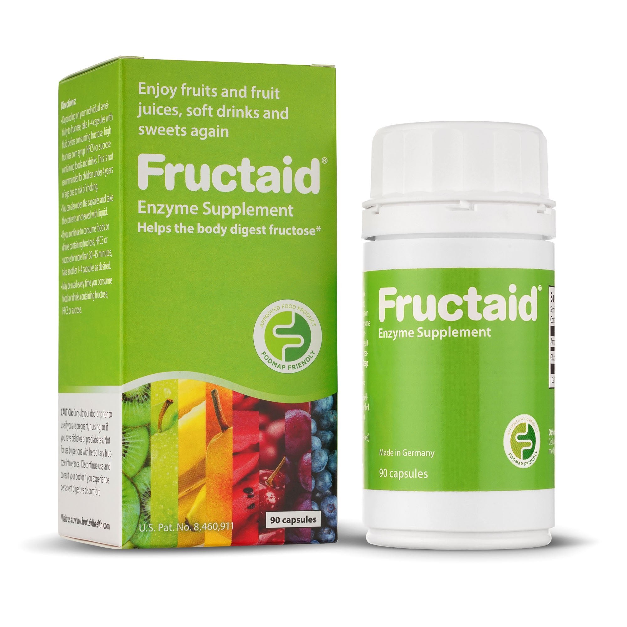 Fructose Enzyme Supplement - Fructaid Digestive Support